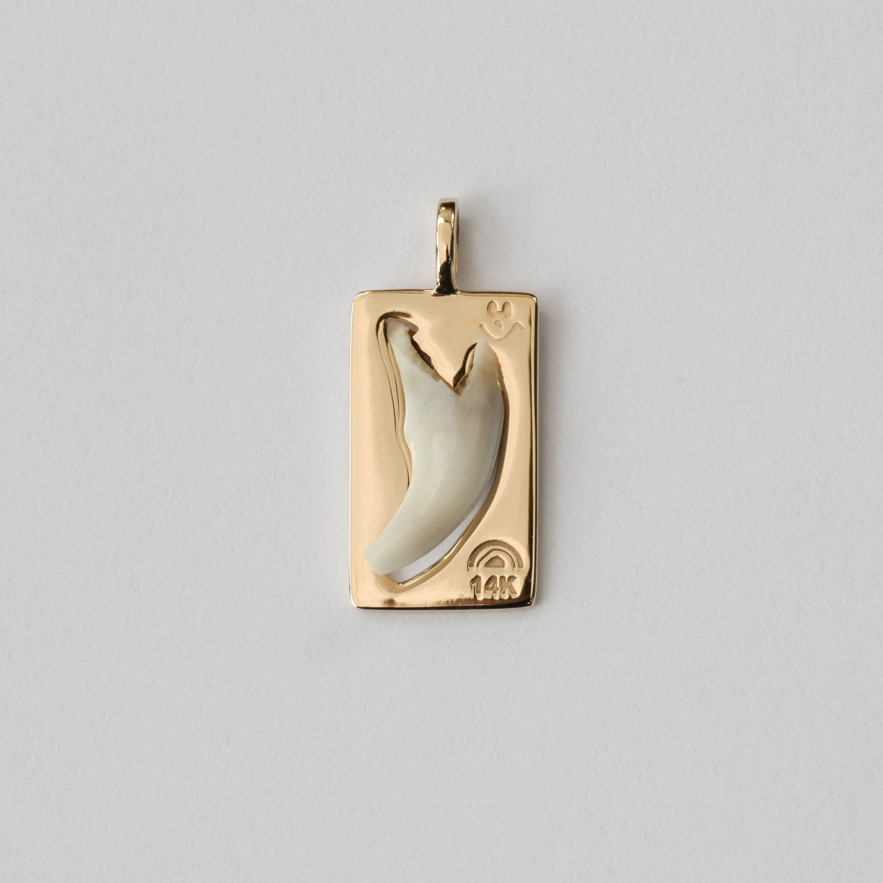 Bespoke Tooth Talisman: Sael & Lui's 14k Fairmined Gold Charm * essinbee